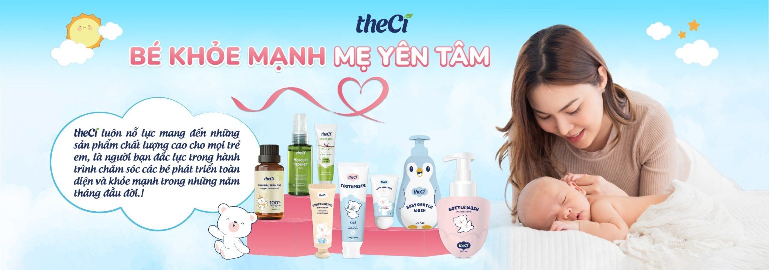 Theci.vn - Chăm Sóc Làn Da Bé Từ Thiên Nhiên