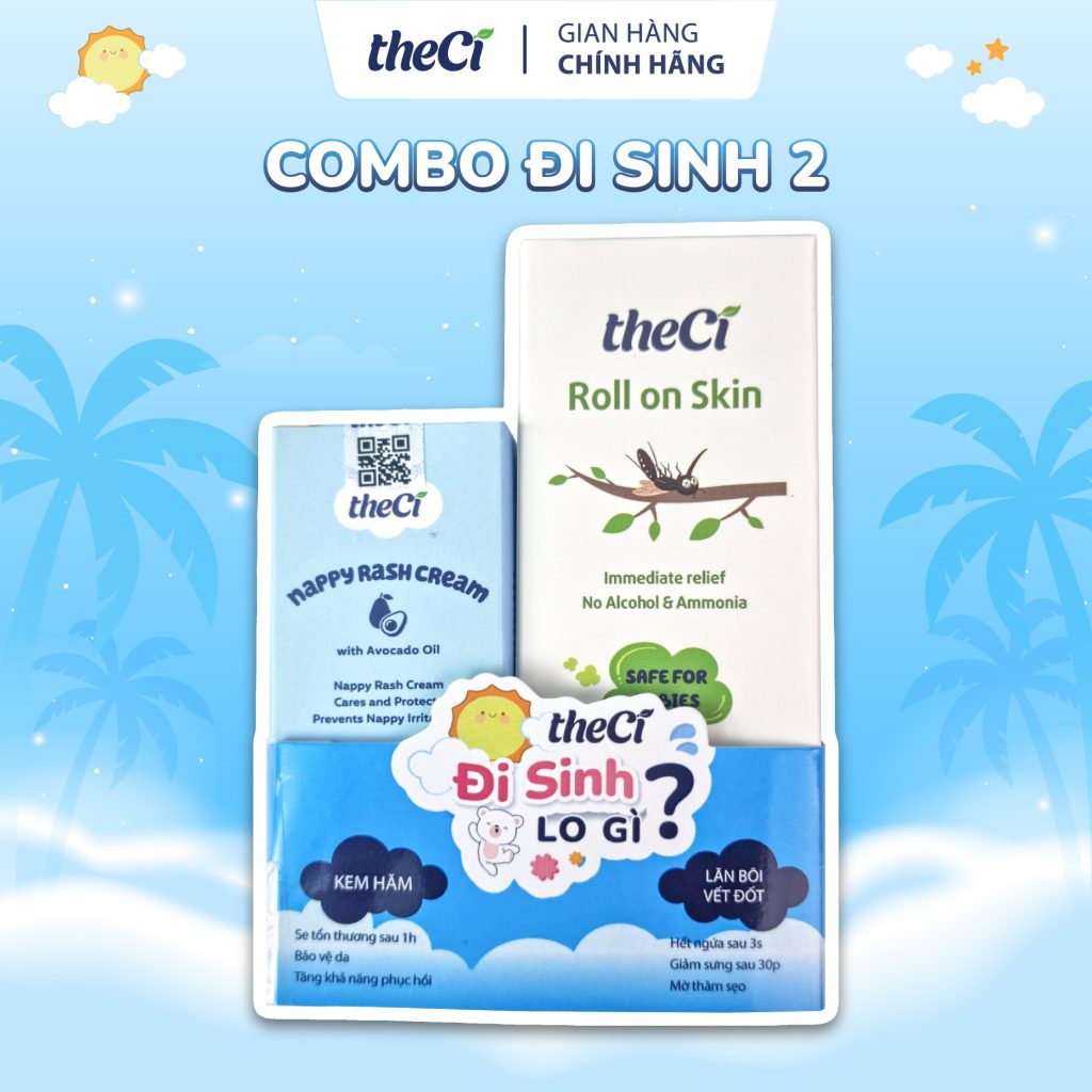 Theci.vn - Chăm Sóc Làn Da Bé Từ Thiên Nhiên