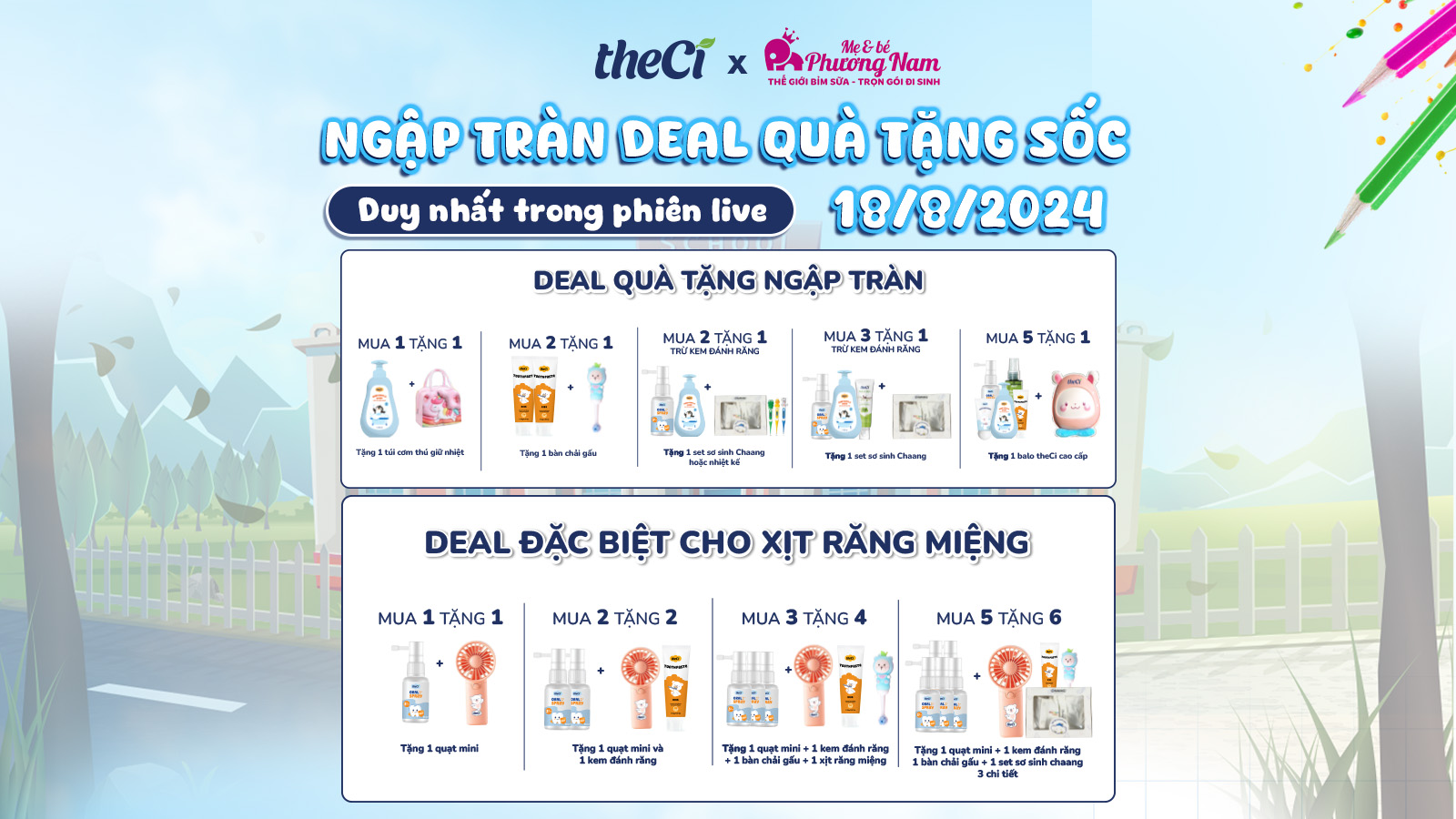 theCi "Bùng Nổ" Ưu Đãi Cùng Phương Nam Shop